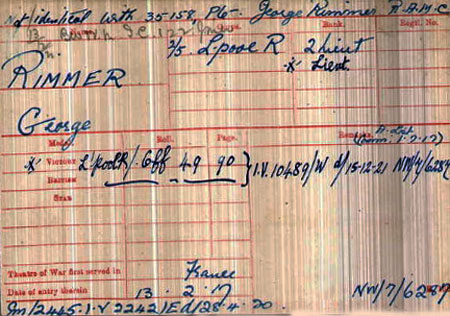 George Rimmer, Kings Liverpool